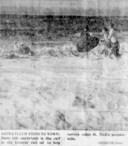 The day Santa fell in the ocean | History | coastsidenews.com