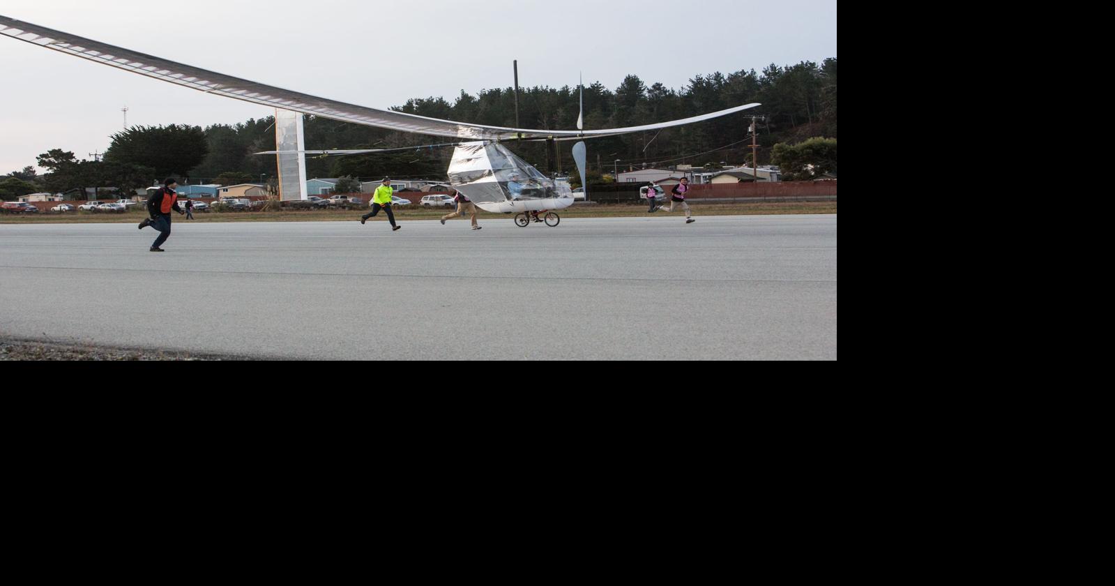 Aviation enthusiasts pedal human power | News | coastsidenews.com