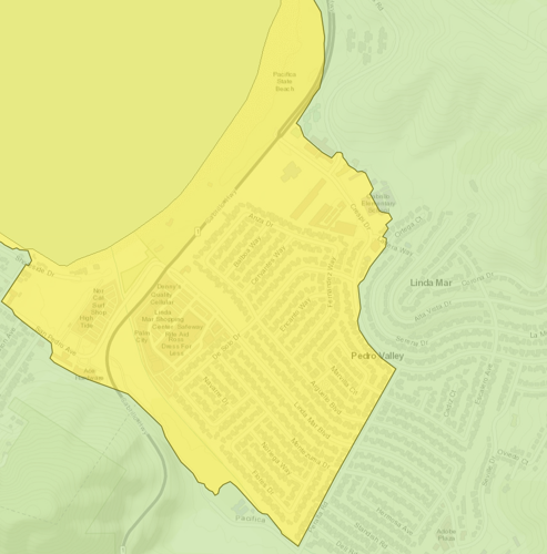 New tsunami maps show increased risk in Pacifica, HMB | Community ...