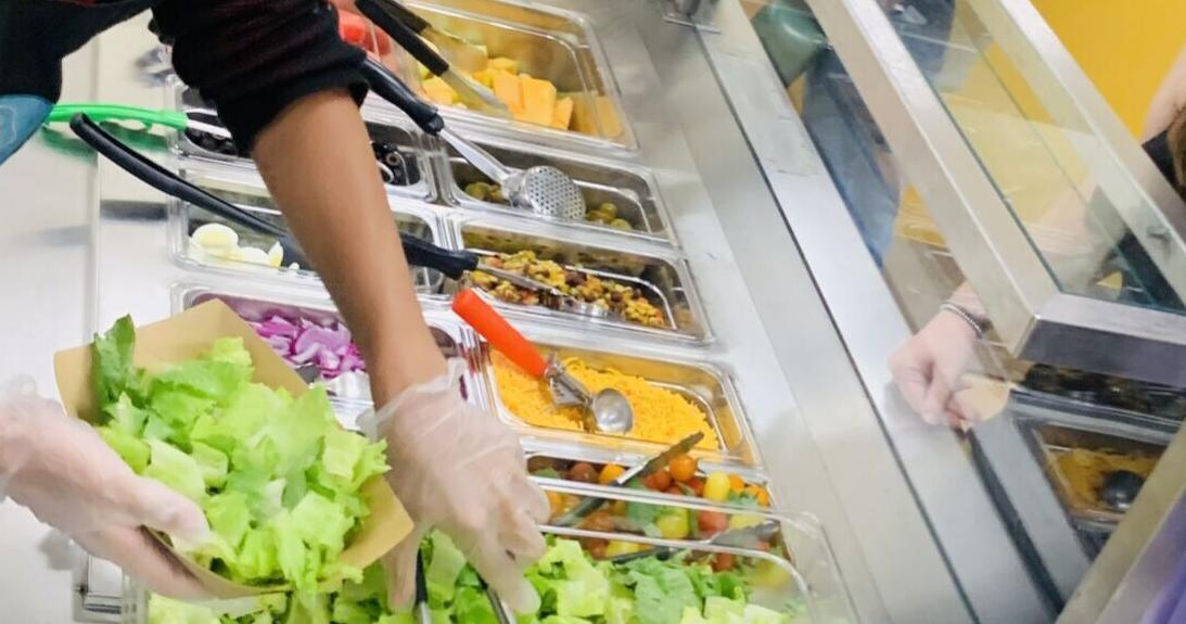 This year, more students will meet around cafeteria salad bar ...