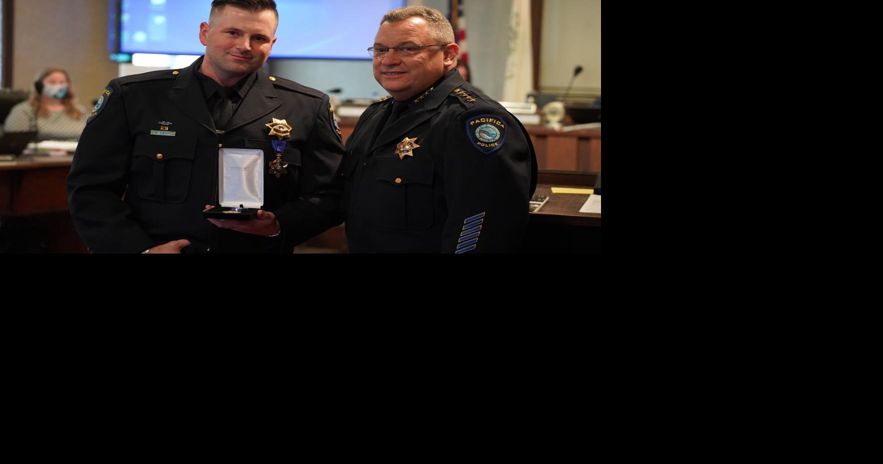 Pacifica police officer honored for life-saving work amid crisis ...