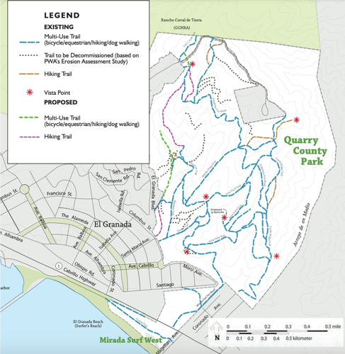 Parks Department maps Quarry Park Master Plan | News | coastsidenews.com