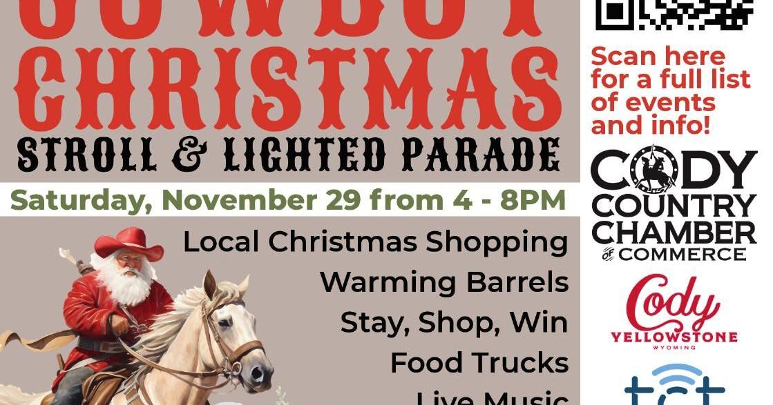 Cody Cowboy Christmas 5.597 x 5 Cody Enterprise Ad 3 copy | Ads ...