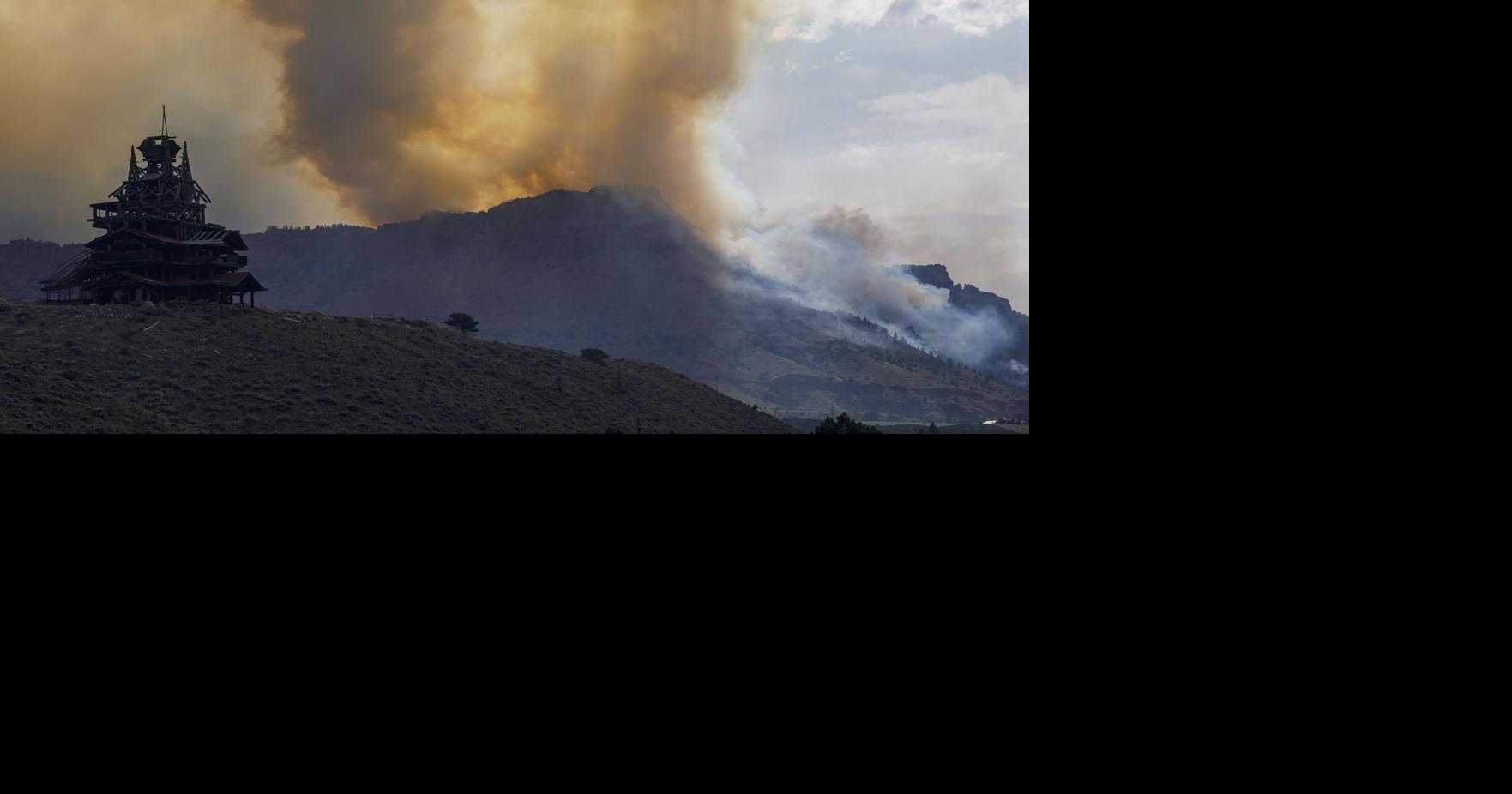Forest fire held in check – Wapiti blaze at 591 acres, cause unknown ...