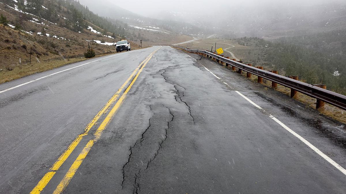 Area roads cracking under winter pressure | Local News | codyenterprise.com