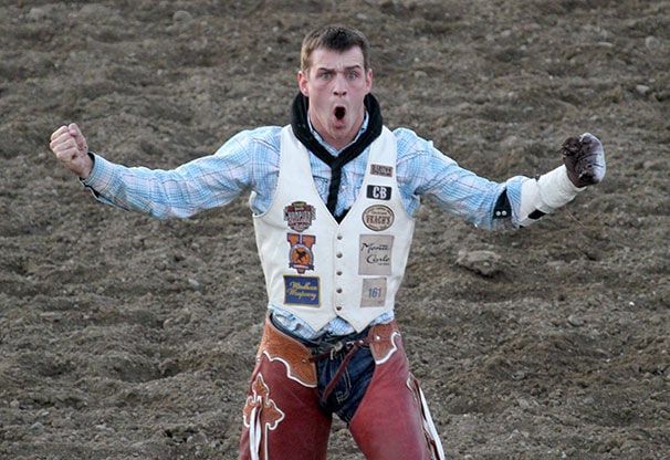 Bareback riders impress on first night of the Stampede Rodeo | Sports ...