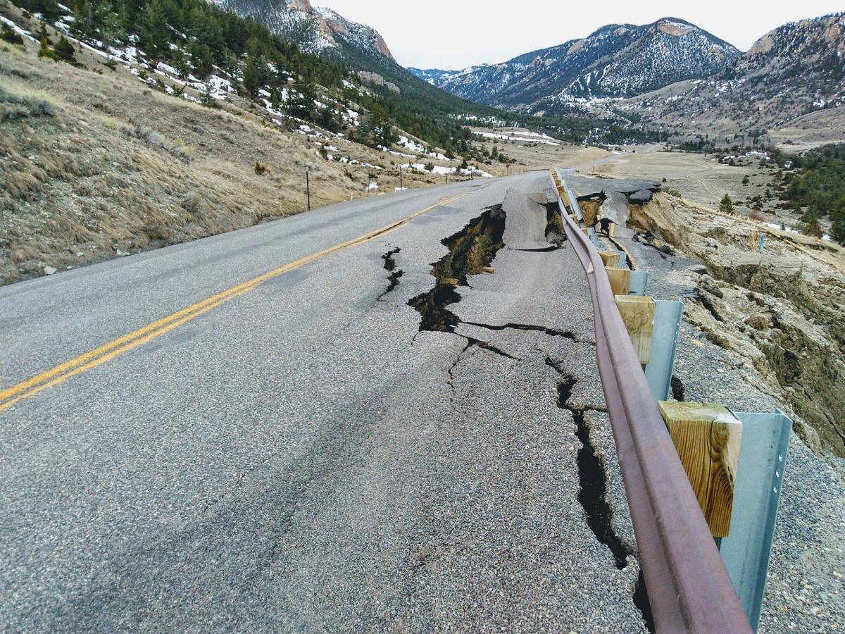 Chief Joseph Scenic Highway slide active, highway remains open | Local ...