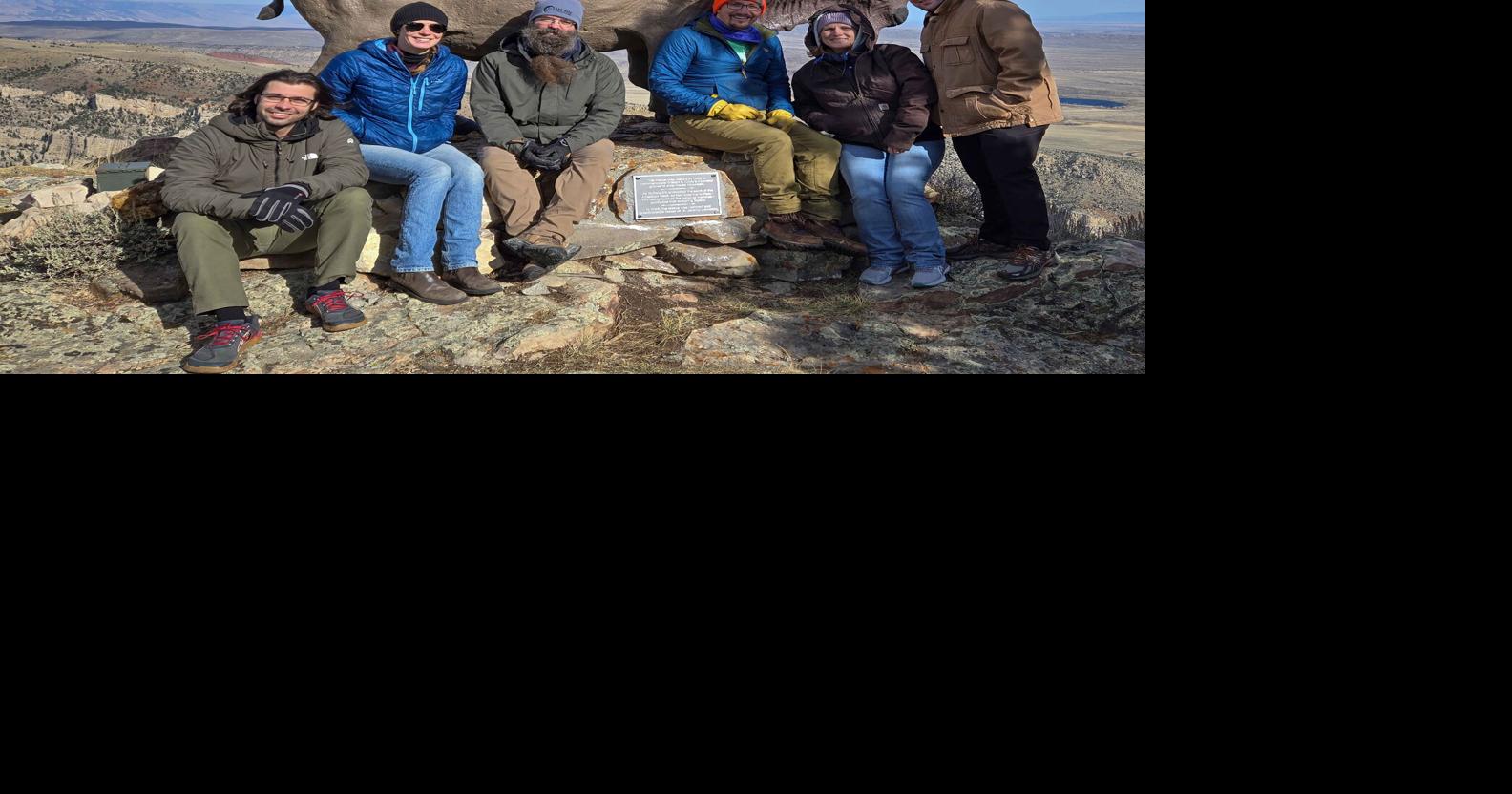 Crew rededicates buffalo atop Cedar | People | codyenterprise.com