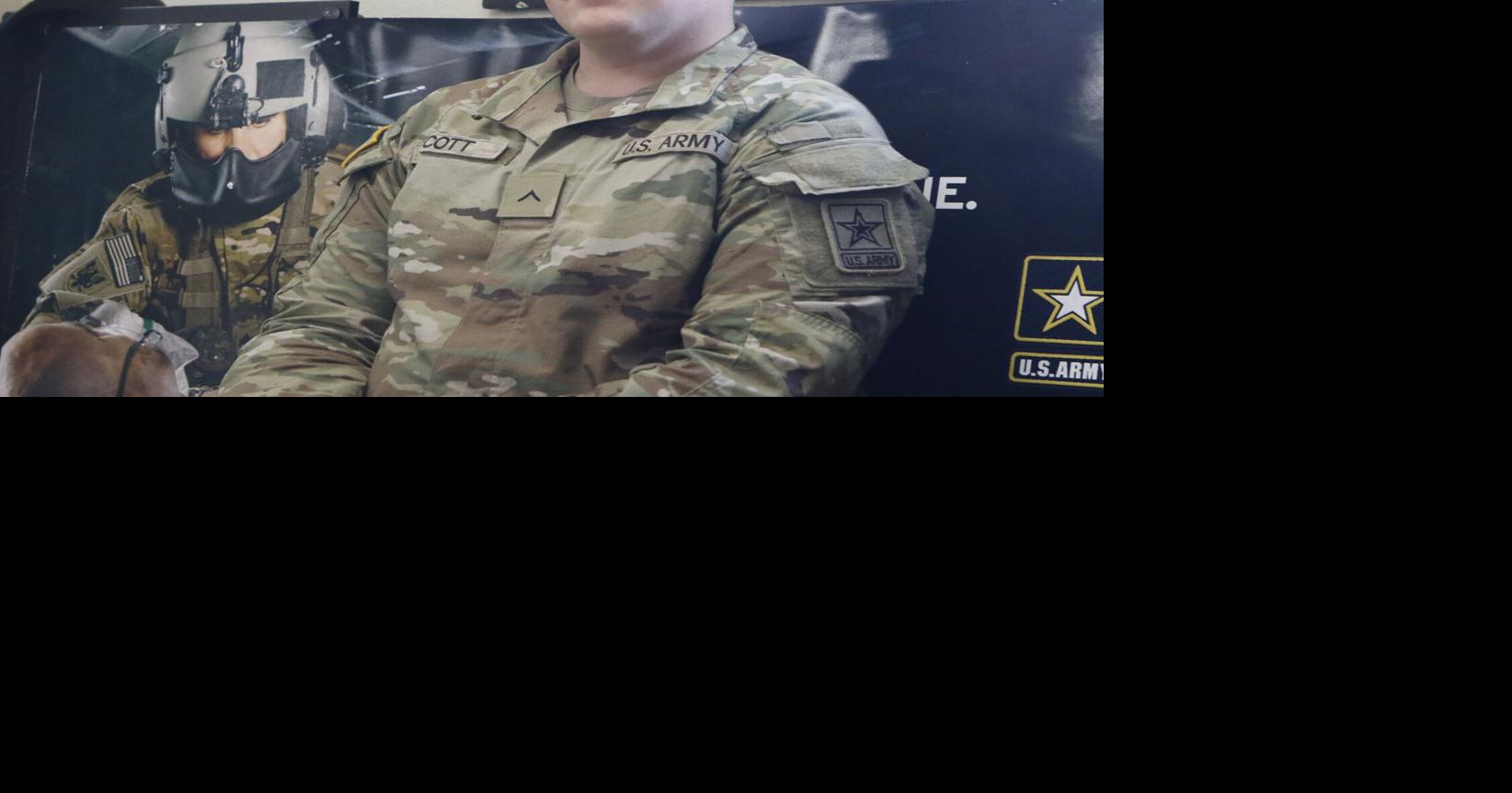 Scott’s quest to join Army: Cody man loses 120 pounds in two years ...