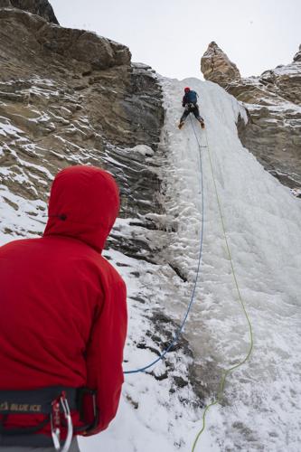 Climbing an ice fall | Sports | codyenterprise.com