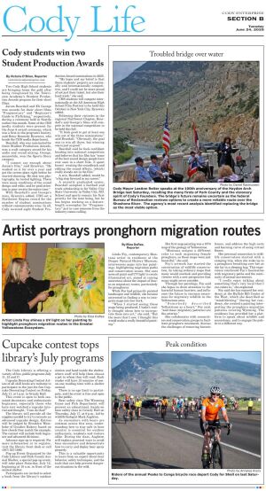 Page B01 | e-Edition | codyenterprise.com