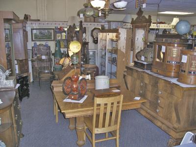 brown antiques