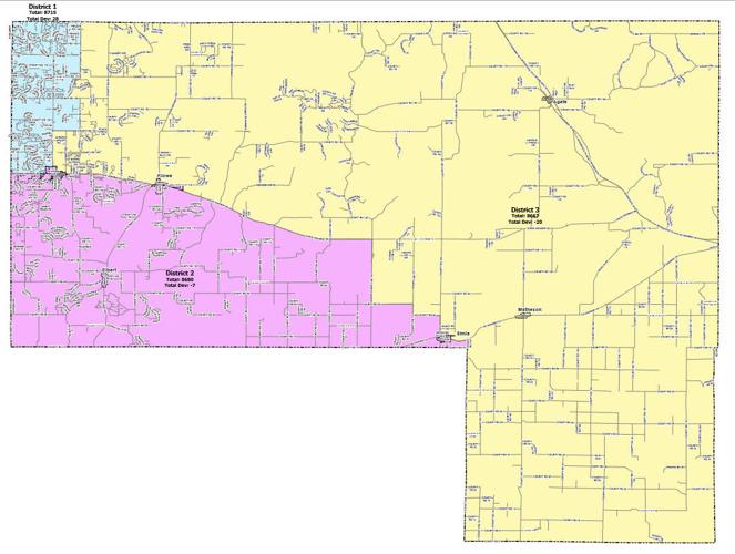 Elbert County’s new map reshapes commissioner districts | Archives ...