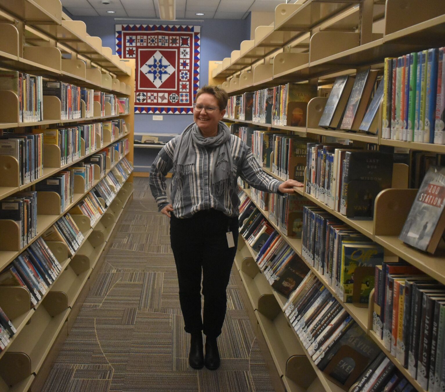 New Englewood library director Rachel Fewell is excited to work with ...