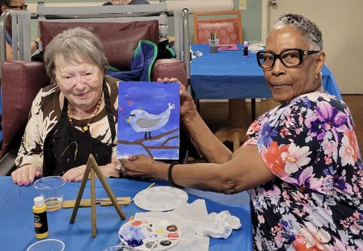 Wexner Heritage Village hosts paint, sip party | In the Community ...