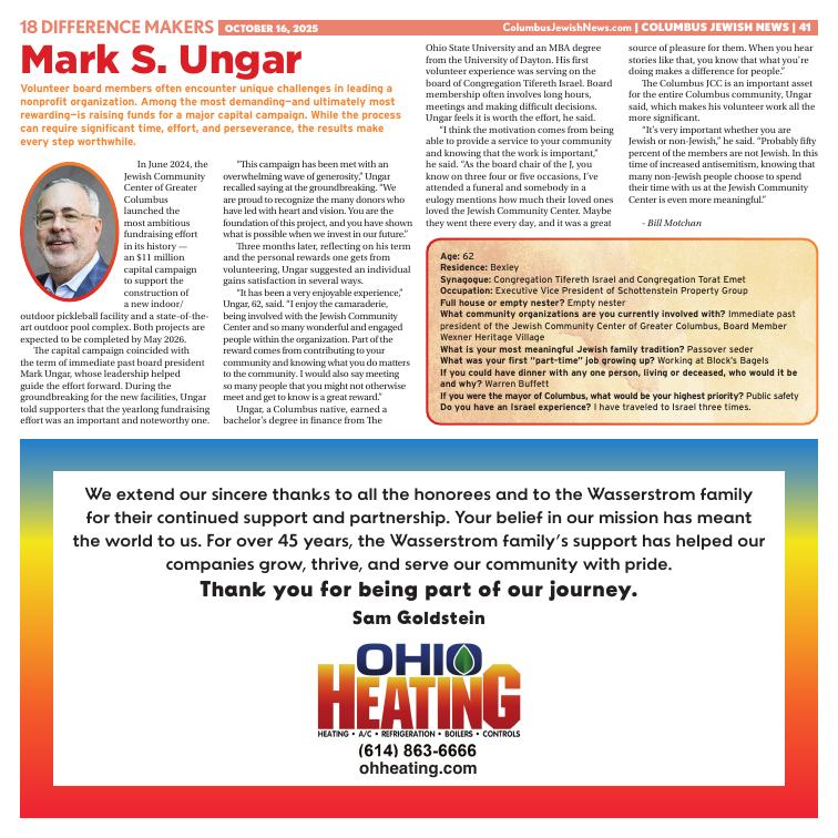 Page S_41 | e-Edition | columbusjewishnews.com