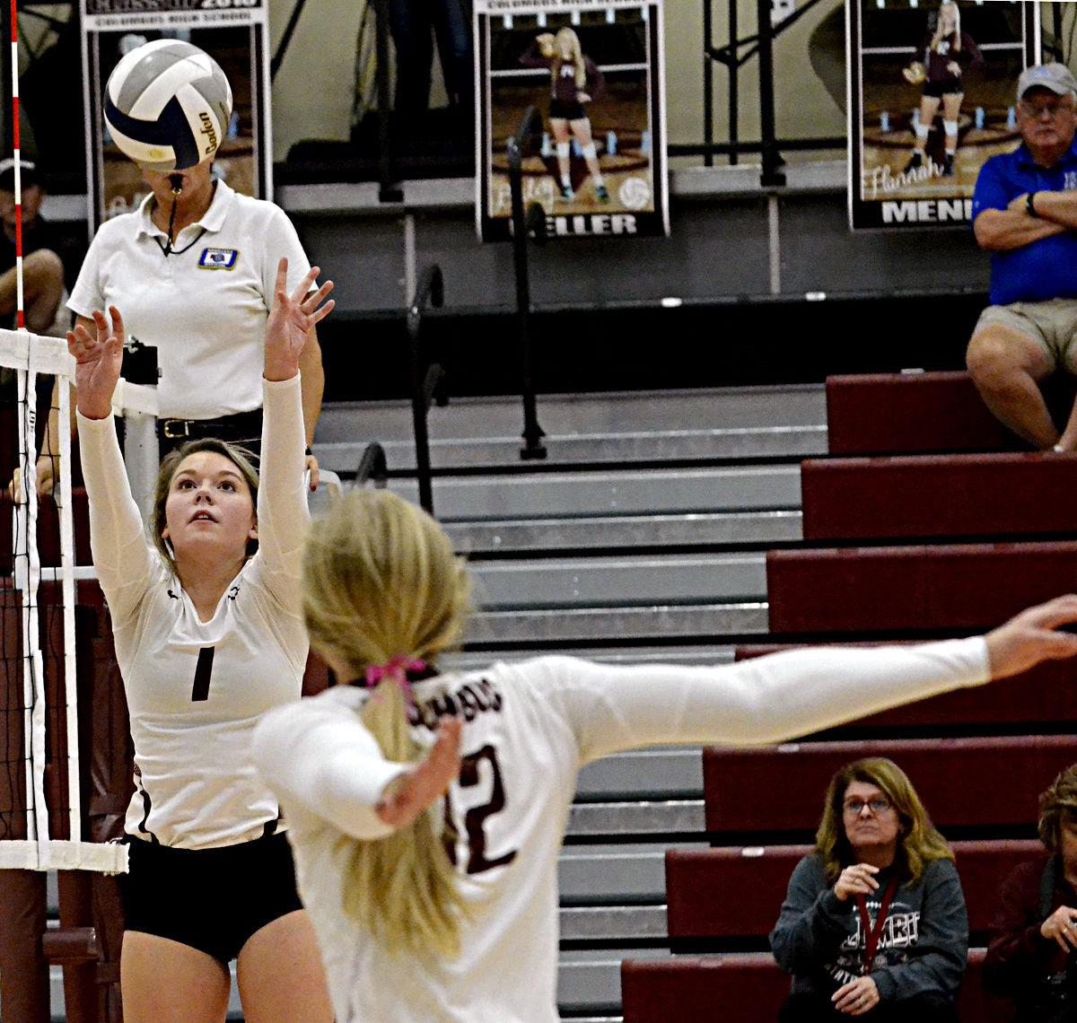 Serve-receive helps, hurts CHS in home loss