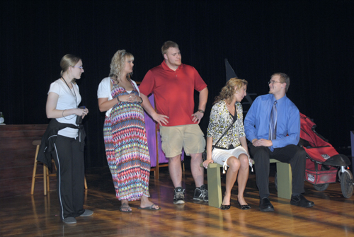 Play shows parents out of control