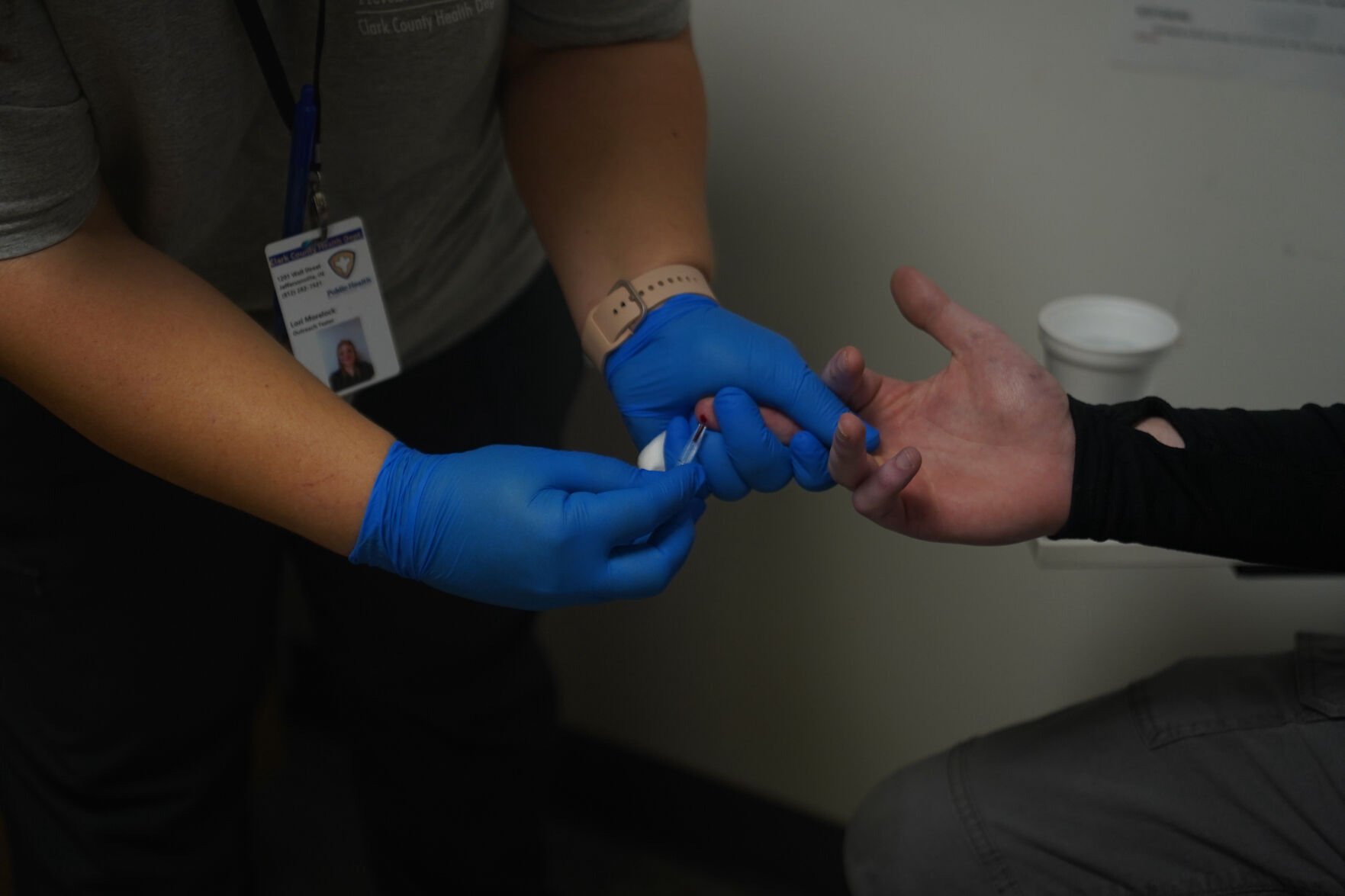 Indiana town struggling to keep syringe program going