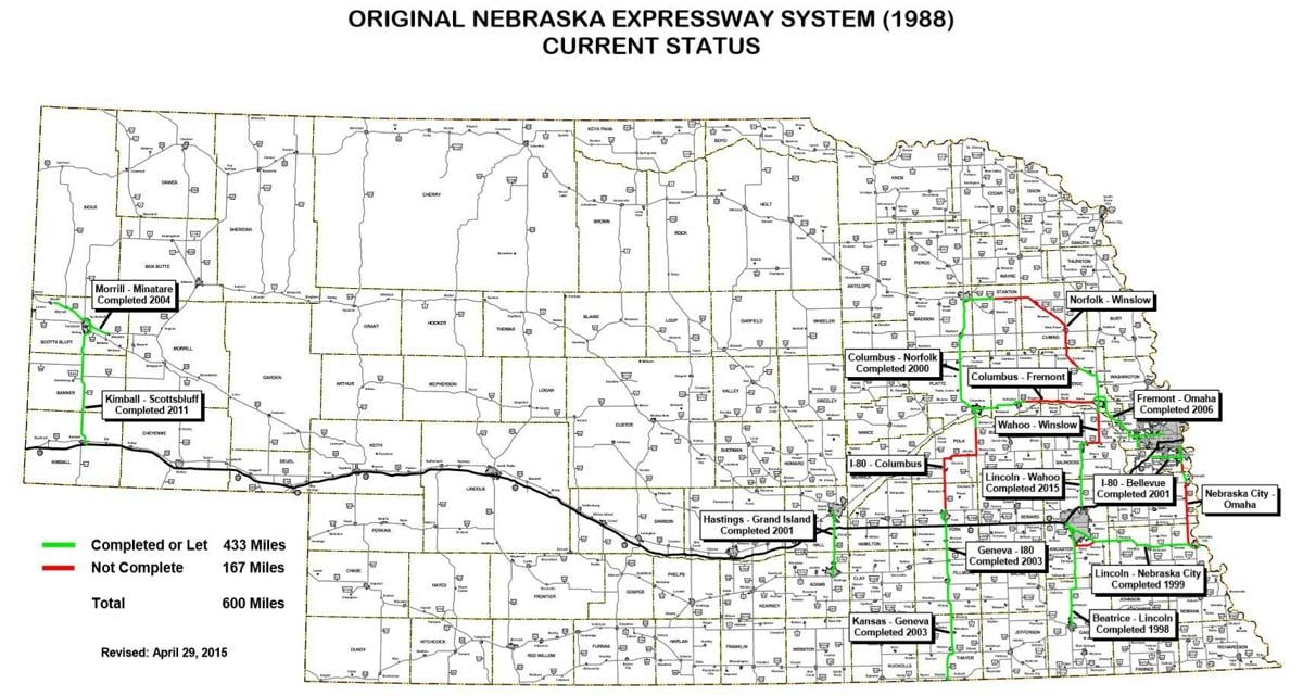 Bridging the gap: Regional mayors ask state leaders to finish Nebraska ...