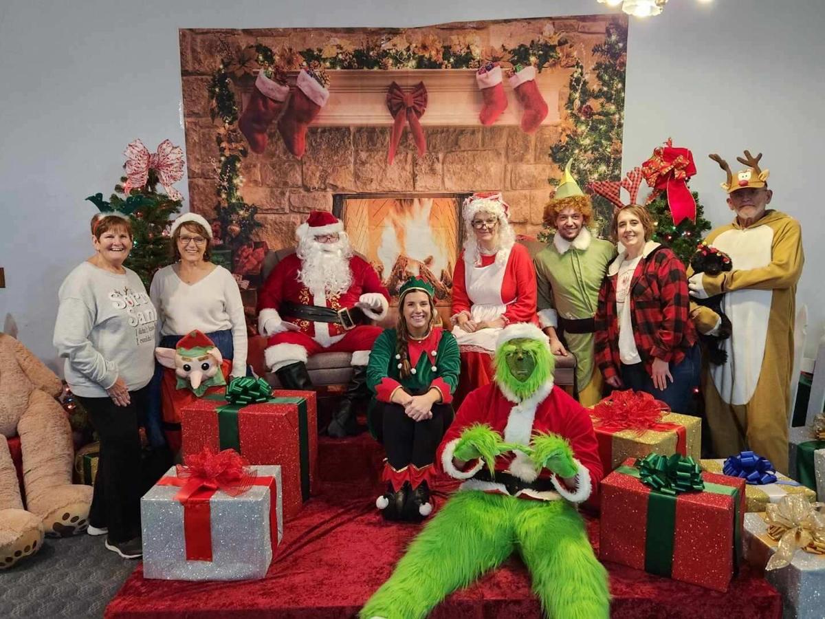 Santa and his friends will be visiting David City