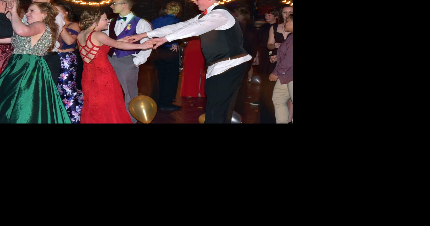 Senior students celebrate at proms before graduation