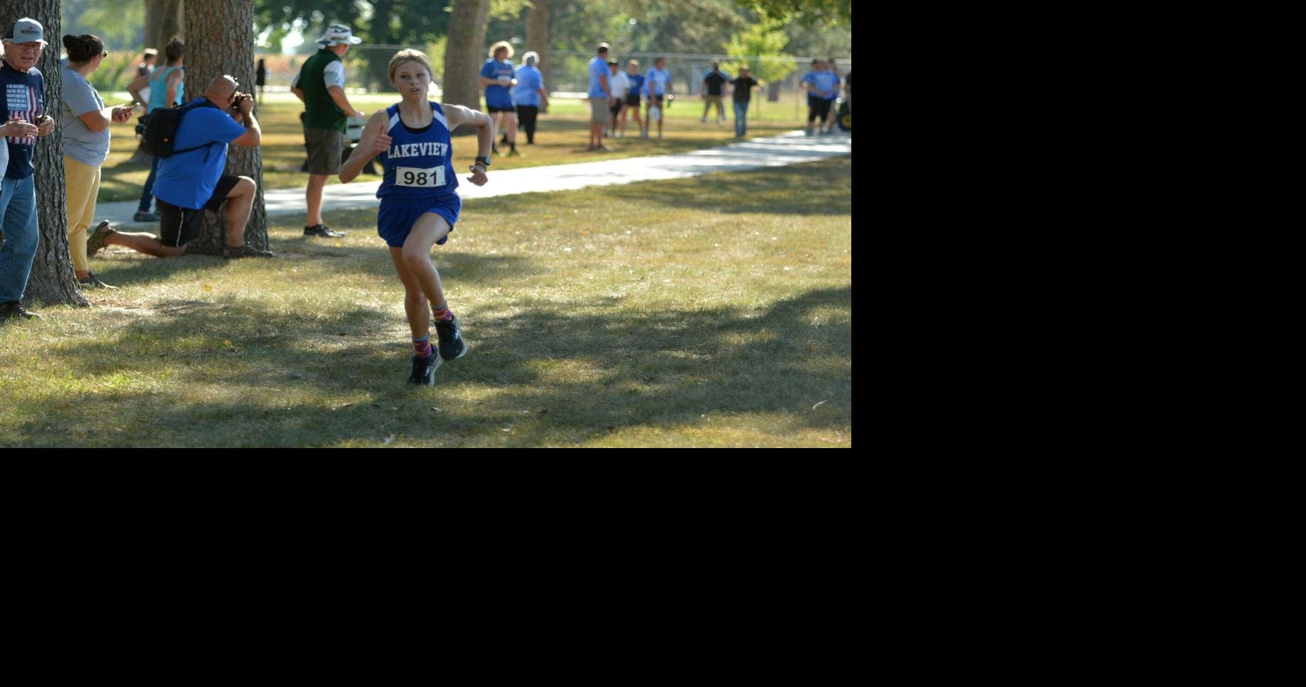 Lakeview cross country medals four at Schuyler Invite
