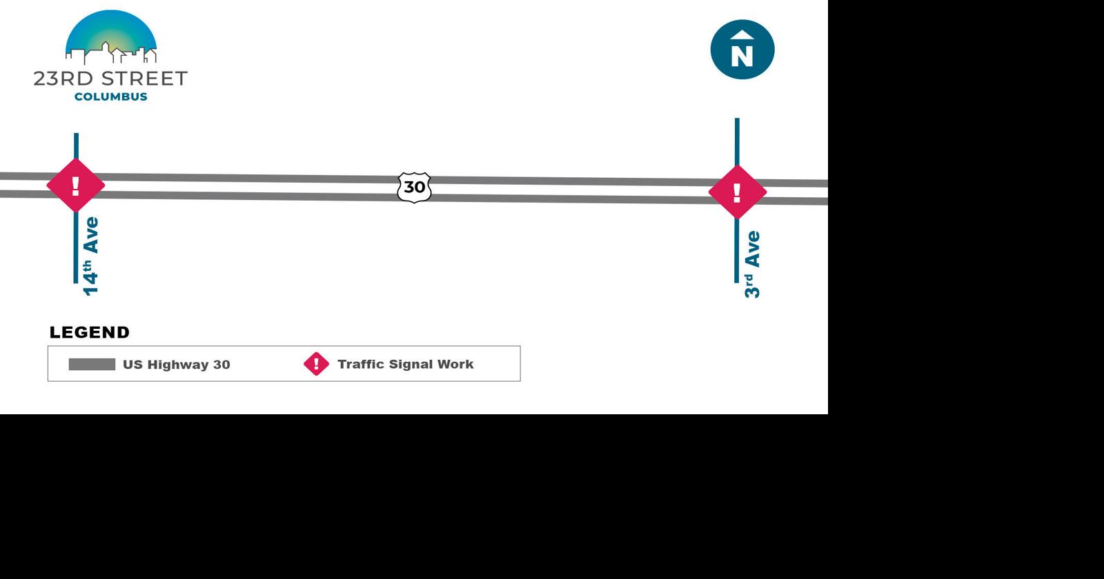 Temporary lane restrictions and signal work to resume for US-30 ...