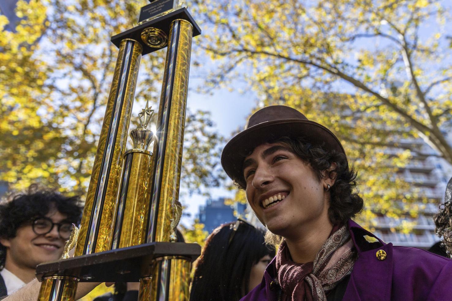 Photos: Timothée Chalamet look-alike contest held in New York