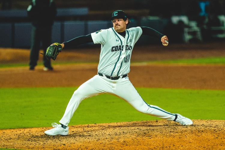 Tadan Bell represents Columbus at MCWS with Coastal Carolina