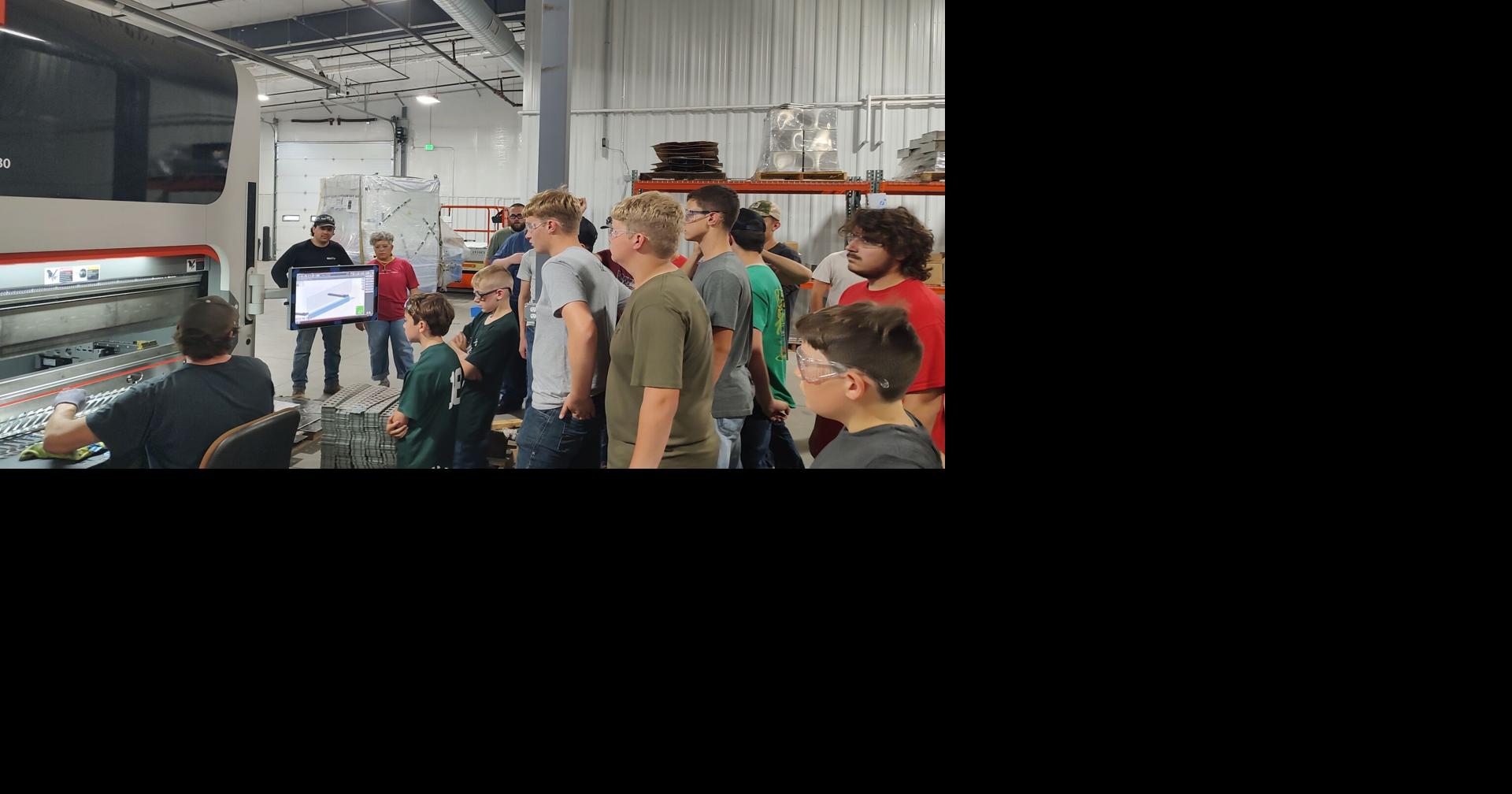 Welding camp tours Columbus businesses