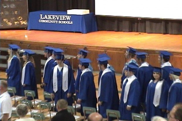 Lakeview High School graduation
