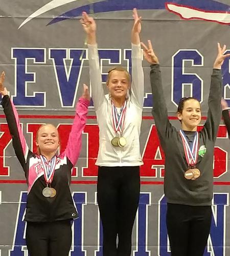 Schmid second in regional gymnastics meet