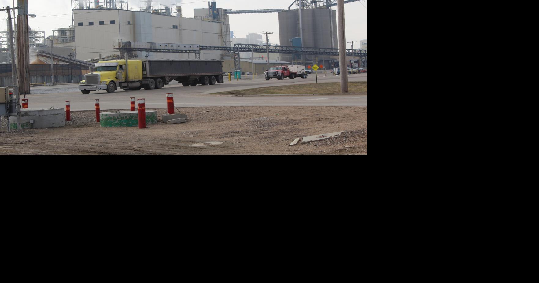 Columbus' ADM stops receiving corn temporarily