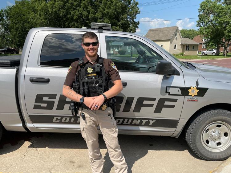 ON THE ROAD: Sun does ride along with Colfax County deputy