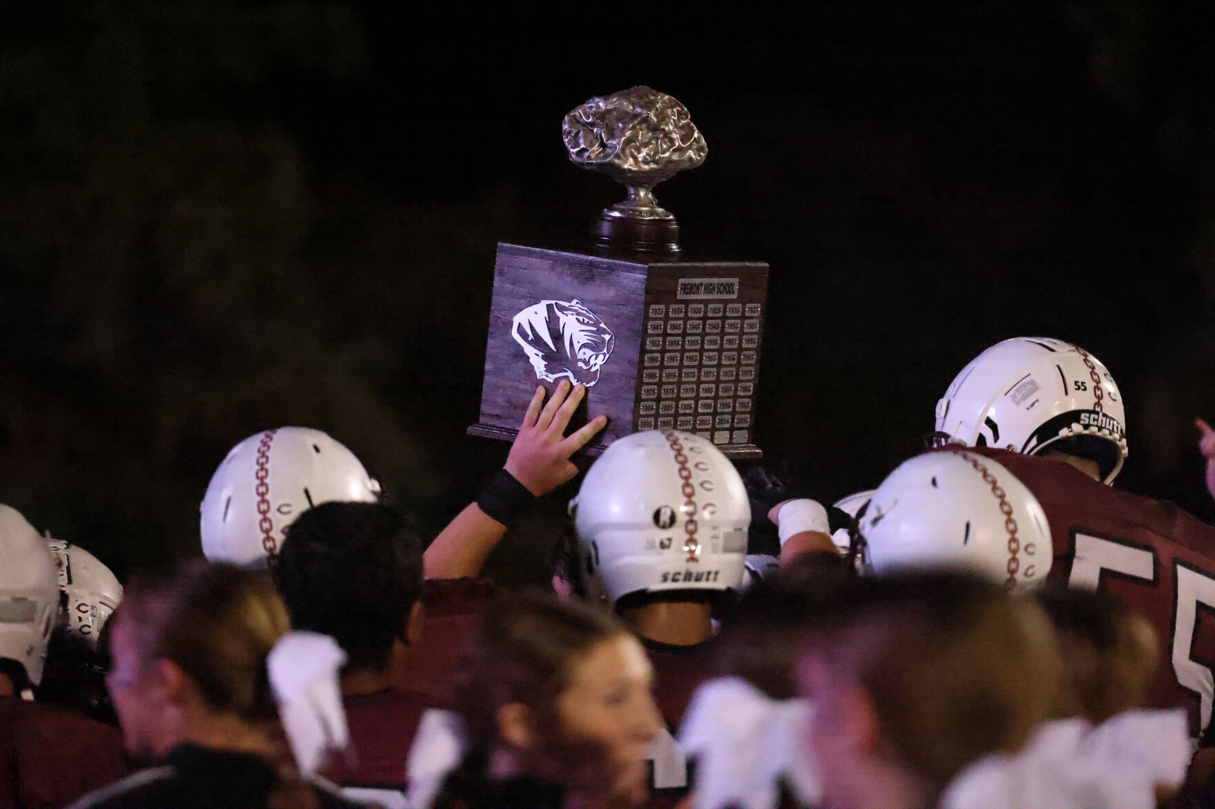Columbus football strikes early in rivalry win over Fremont