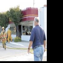 Pawnee Bar catches fire
