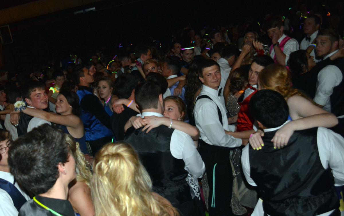 Students celebrate prom night