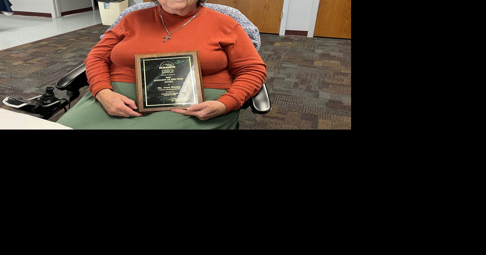 Jean Knapp named resident of the year