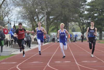 Viking sprints highlight season opening meet