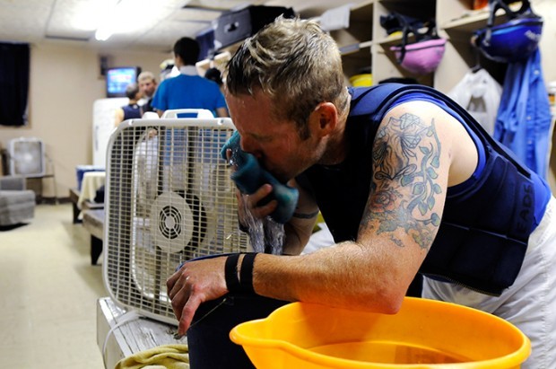 Prayer is a part of many riders’ routines