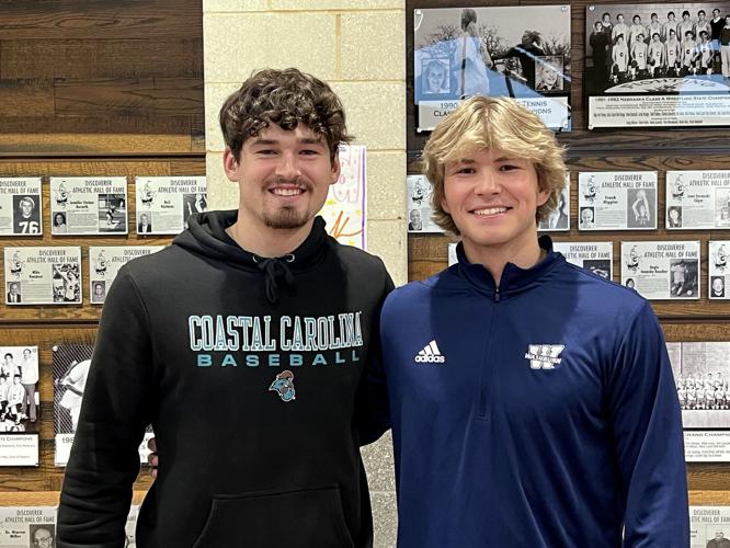 Tadan Bell, Cody Zrust sign college baseball futures