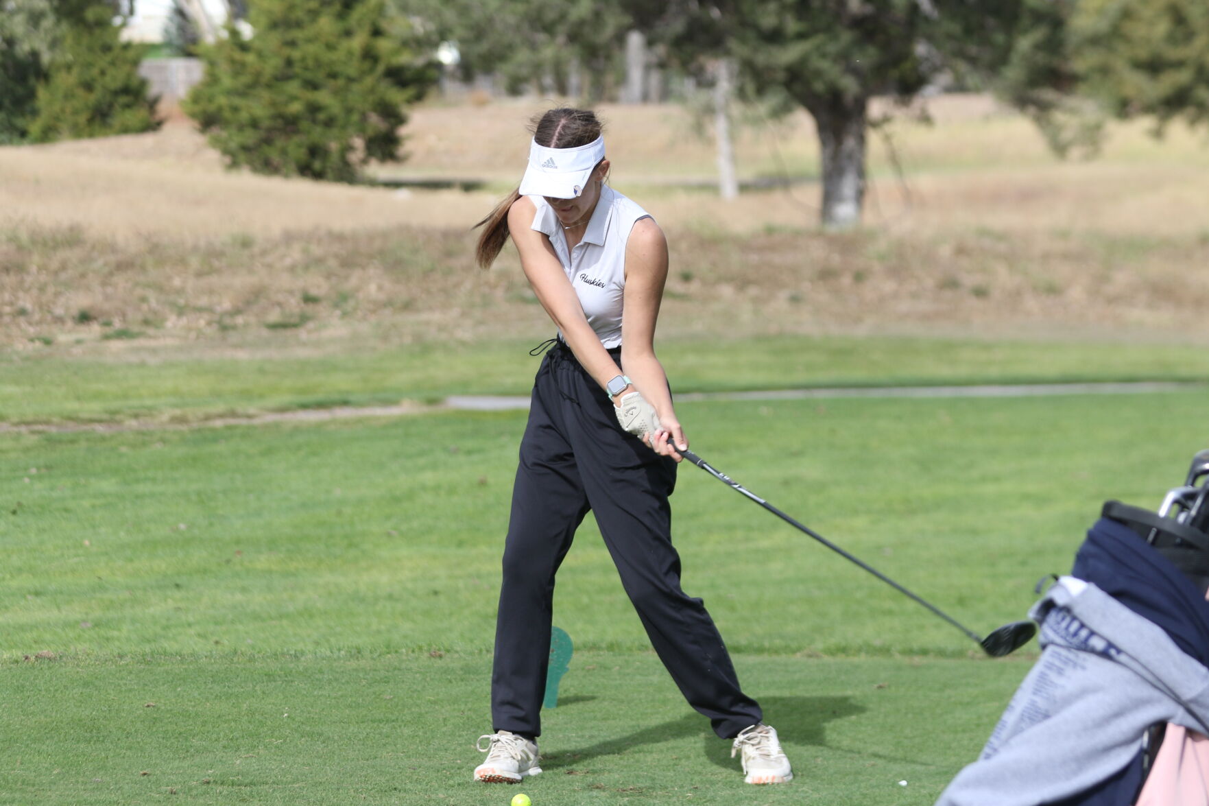 Sights from Class C state golf at Lake Maloney