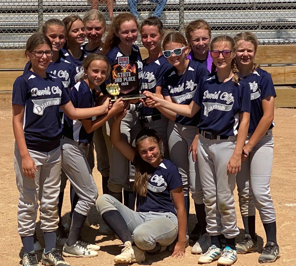 12U Diamonds third at USA state softball, 18U ninth