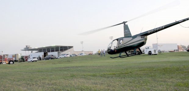 Helicopter rides part of 2013 county fair