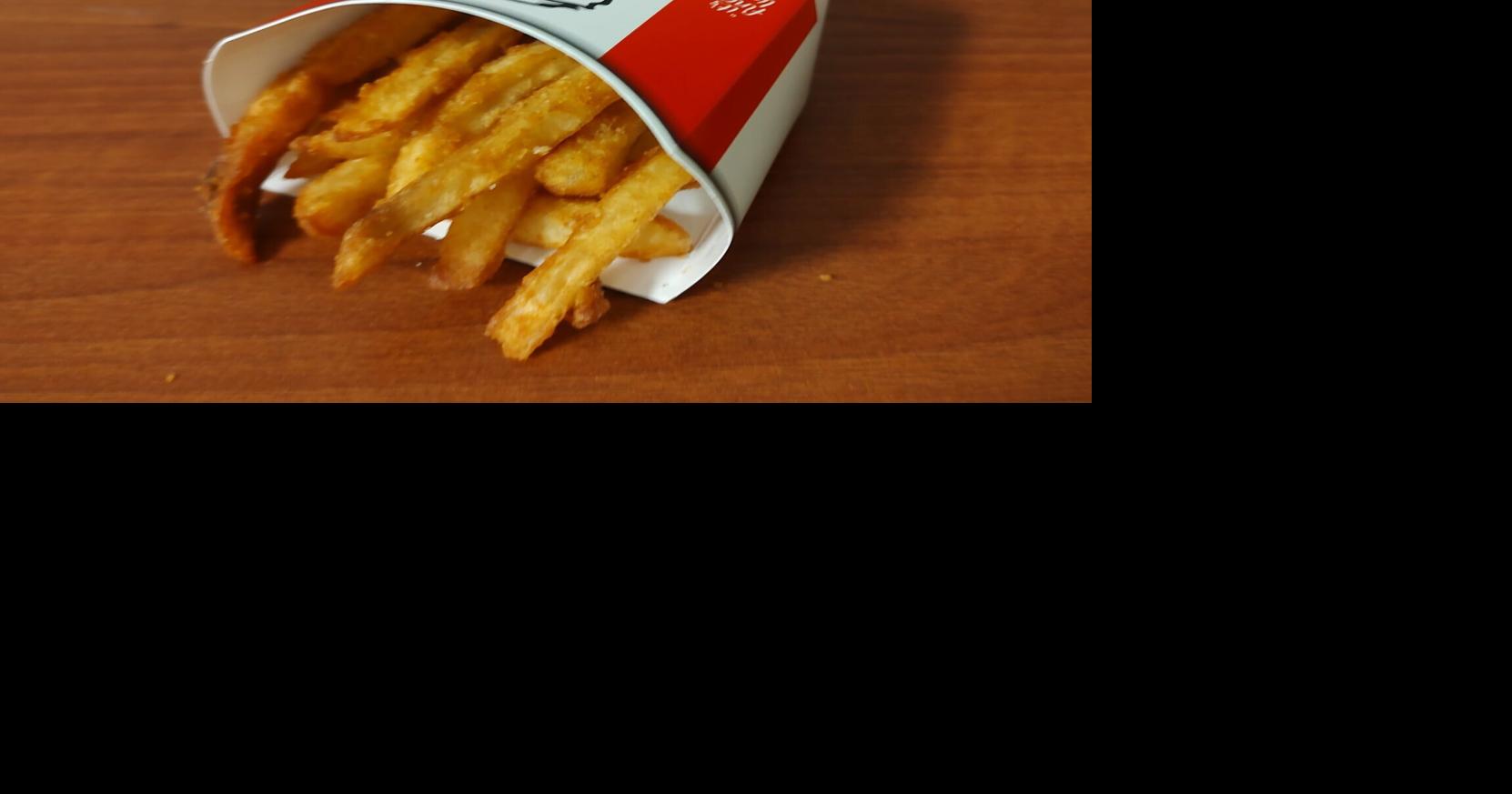 Fries on the side: KFC