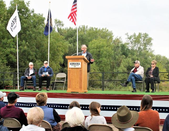 'A true Nebraskan': Lee Rupp honored, dedication held for area named ...
