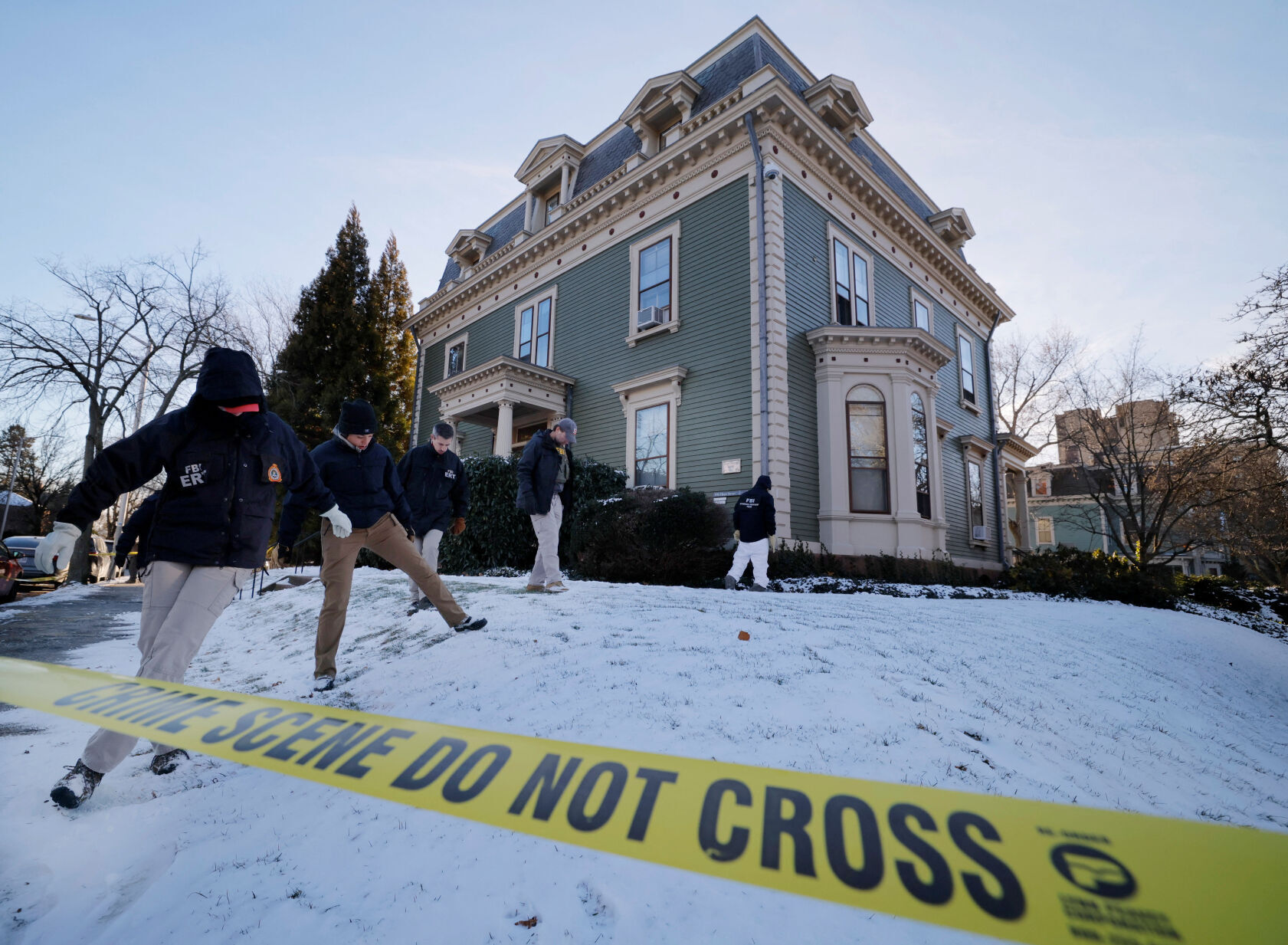 FBI releases enhanced video of Brown shooting suspect