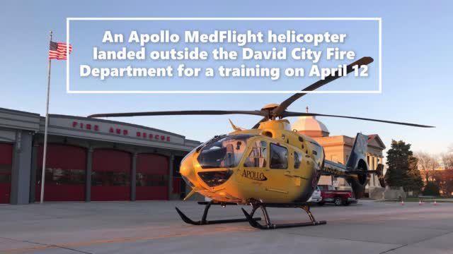 WATCH NOW: Apollo MedFlight helicopter in David City | National ...