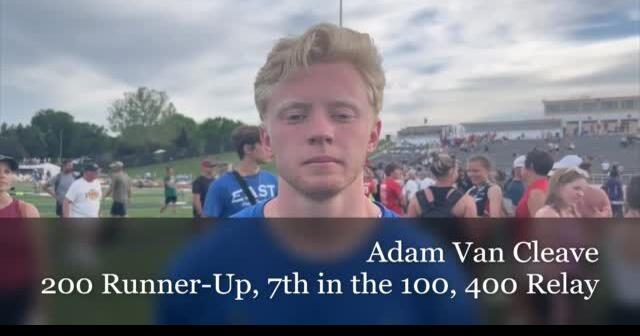 Lakeview senior Adam Van Cleave